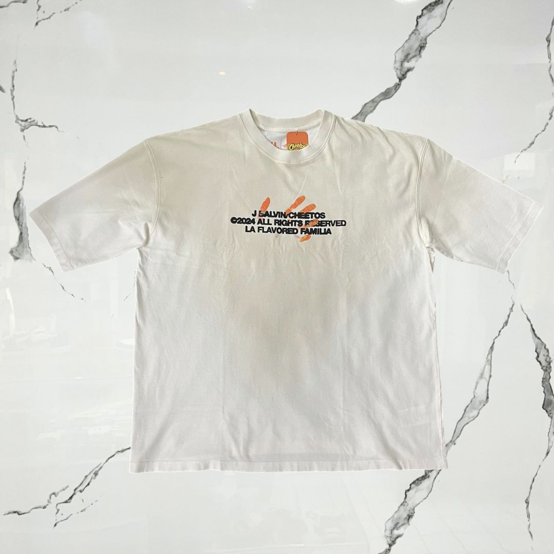 J Balvin x Cheetos White T-shirt – Urban Utility