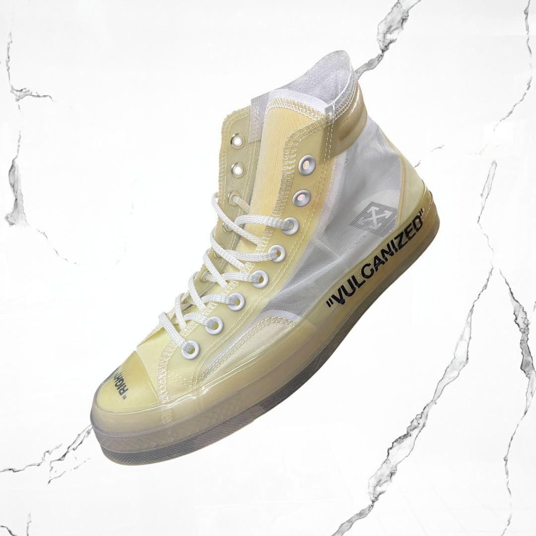 Converse Chuck Taylor All Star Vulcanized Hi Off-White Sample – Urban ...